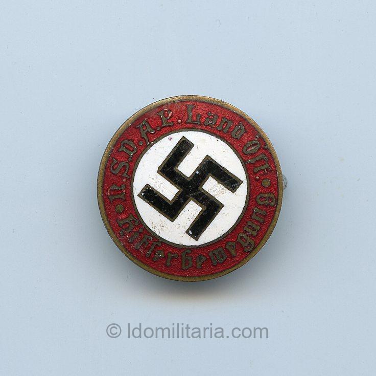 NSDAP Hitlerbewegung Membership badge - Repaired - LDO Militaria
